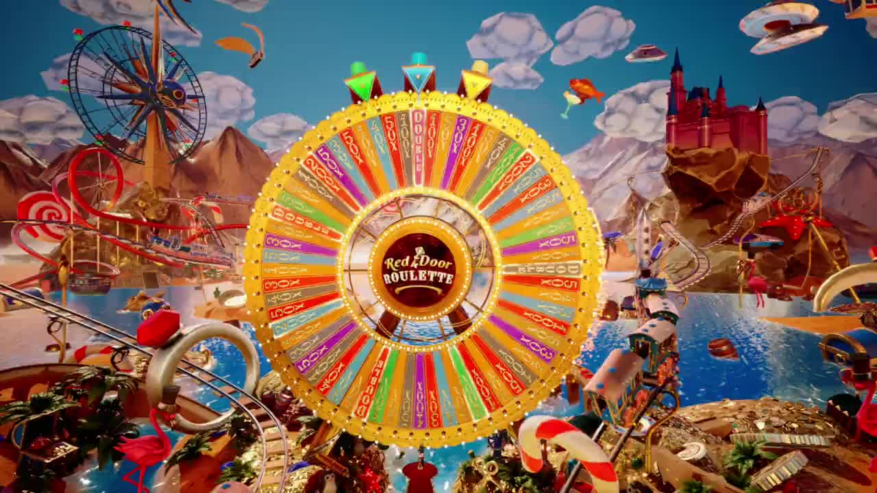 Red Door Roulette 4000X 9 Rojo